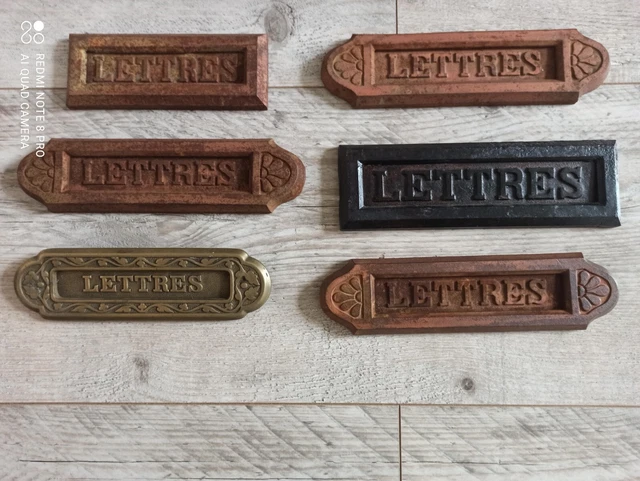 ANCIENNES TRAPPES, ENTRÉES de boîte à lettres EUR 60,00 - PicClick FR