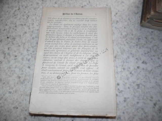 1880.ETUDE SUR LE chant grégorien.Thiéry EUR 38,00 - PicClick FR