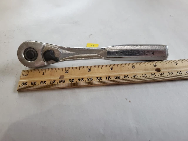 CRAFTSMAN USA QUICK RELEASE 3/8" DRIVE RATCHET VR 44811 Socket Wrench ...