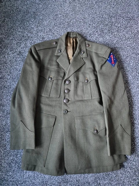 WW2 USMC 1ST Marine Division Officers Tunic £16.32 - PicClick UK
