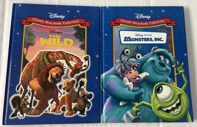 DISNEY CLASSIC STORYBOOK Collection X2 The Wild & Monsters, Inc $21.95 ...