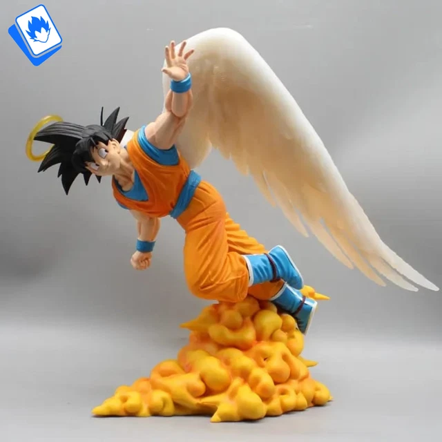 FIGURINES ARTICULÉES DRAGON Ball Z Goku Angel Kakarotto 28 cm STATUE DE ...