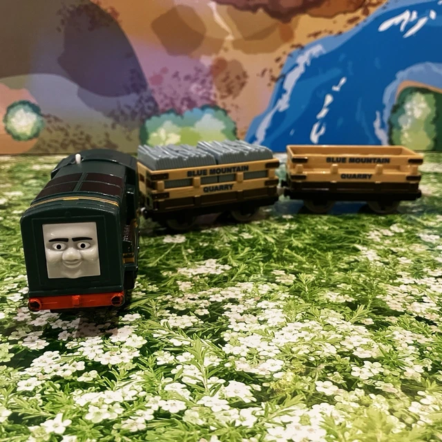 MATTEL TRACKMASTER 2009 PAXTON IN TROUBLE Battery Train Thomas ...