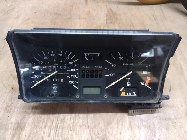 MK1 GOLF INSTRUMENT Cluster Dash Speedometer Tacho Rev Gauge £150.00 ...