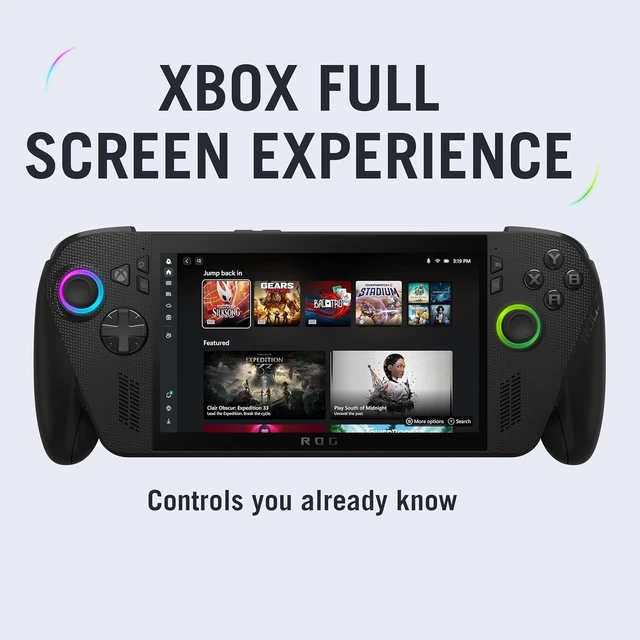 ASUS ROG XBOX Ally X AMD Ryzen AI Z2 Extreme Processor 24GB RAM 1TB ...