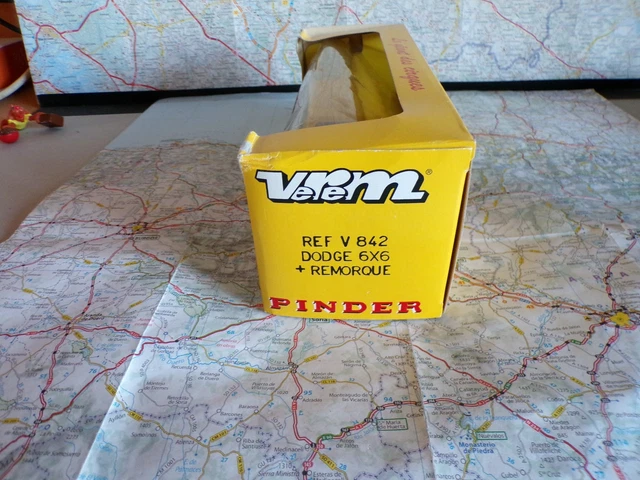 DODGE 6X6 BACHÉ + Remorque PINDER VEREM/SOLIDO 1/50 en boite EUR 26,00 ...