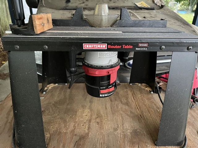 CRAFTSMAN DELUXE ROUTER Table 9 25481 69.99 PicClick