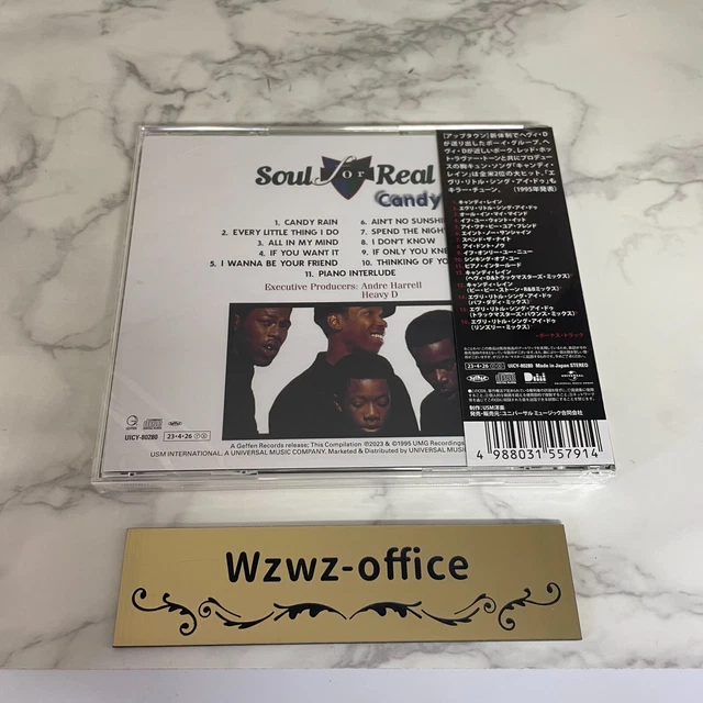 THROWBACK SOUL 2023 SOUL FOR REAL Candy Rain mit Bonustracks JAPAN CD ...
