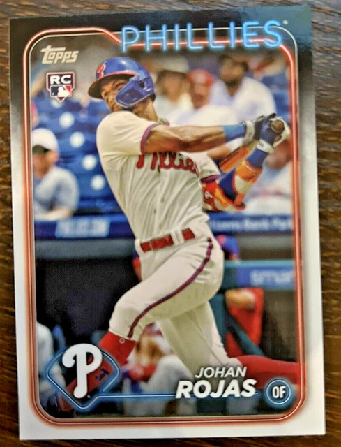 CARTE RECRUE JOHAN Rojas RC - 2024 Topps Series 1 - Philadelphia ...
