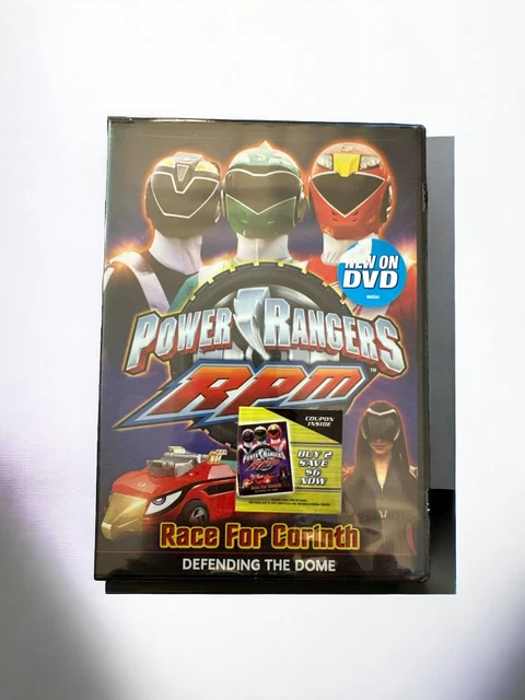 POWER RANGERS RPM, Vol. 2: Race for Corinth [DVD] Brand New - Sealed ...