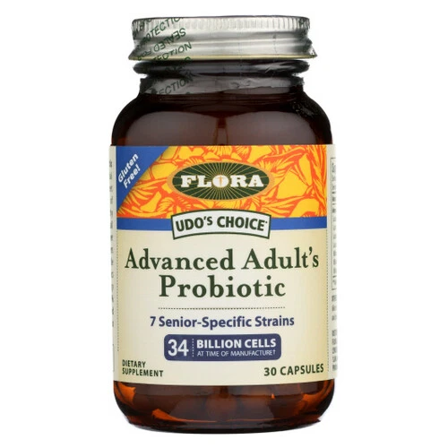 ADAVANCED ADULT'S PROBIOTIC 30 Softgels By Flora £28.09 - PicClick UK