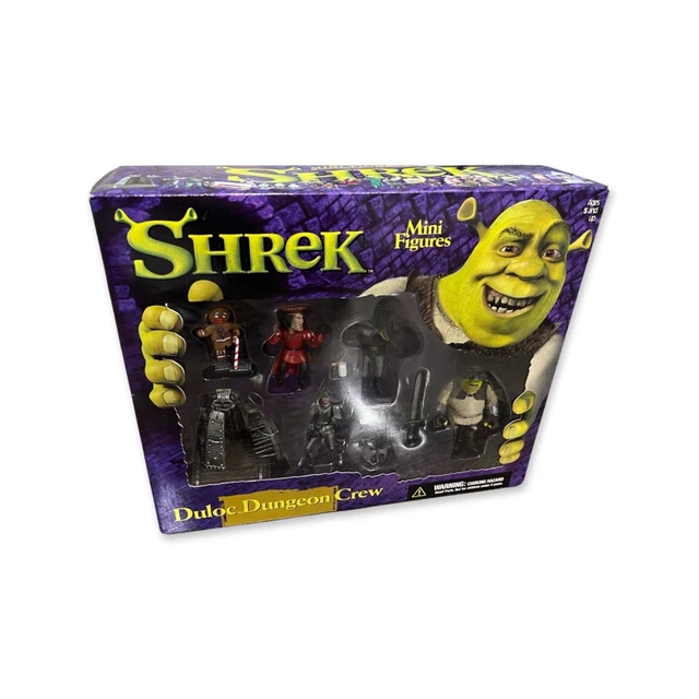 VTG DREAMWORKS MCFARLANE Toys Shrek Duloc Dungeon Crew Mini Figures ...