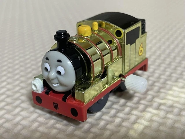 CAPSULE PLARAIL THOMAS the Tank Engine Shiny Percy Wind-Up Toy 2003 EUR ...