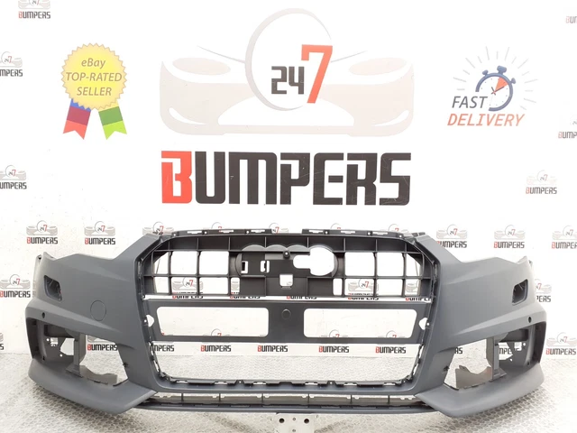 AUDI A6 C7 2015 - 2018 Faclift 4G0 S Line Saloon Avant Front Bumper ...