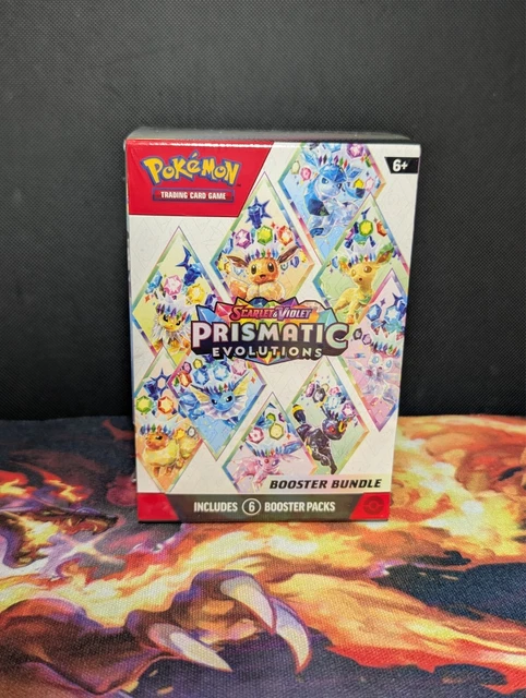 POKÉMON TCG PRISMATIC Evolutions Booster Bundle English New/Factory ...