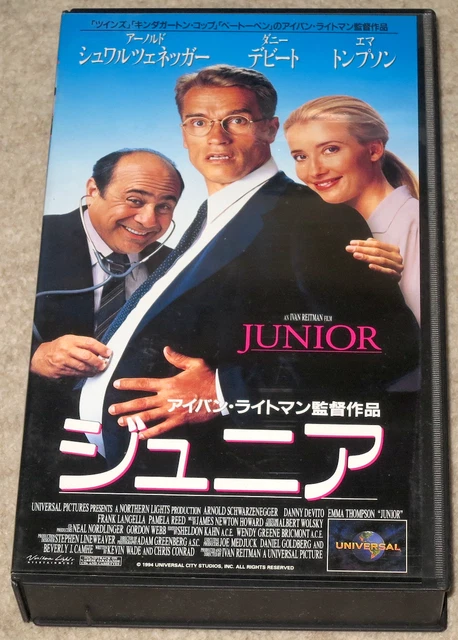 ARNOLD SCHWARZENEGGER JUNIOR Danny DeVito Emma Thompson JAPAN VHS ...