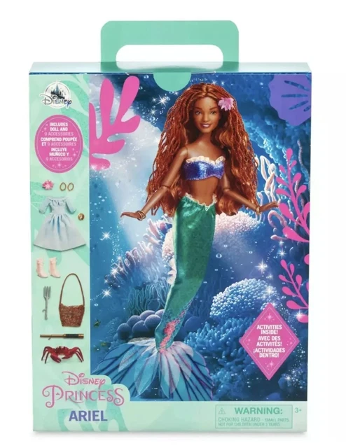 DISNEY ARIEL STORY Doll The Little Mermaid Live Action Film 2023 £44.99 ...