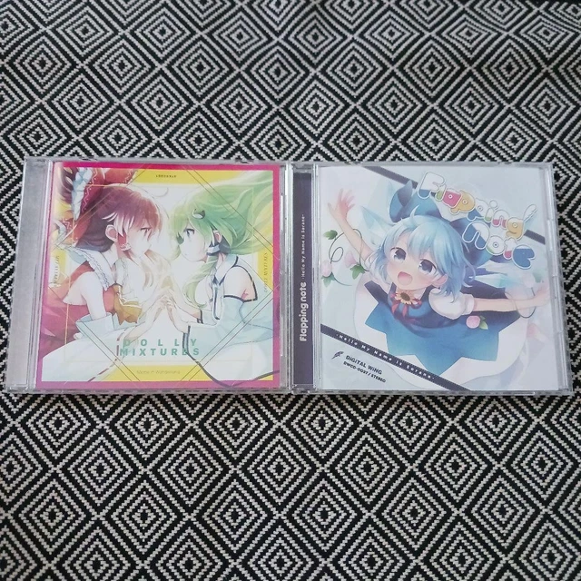 DOLLY MIXTURES & Flapping Note Touhou CD Set usure du boîtier d ...