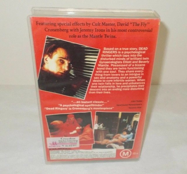 DEAD RINGERS VHS Pal Big Box Ex rental Cronenberg £13.73 - PicClick UK