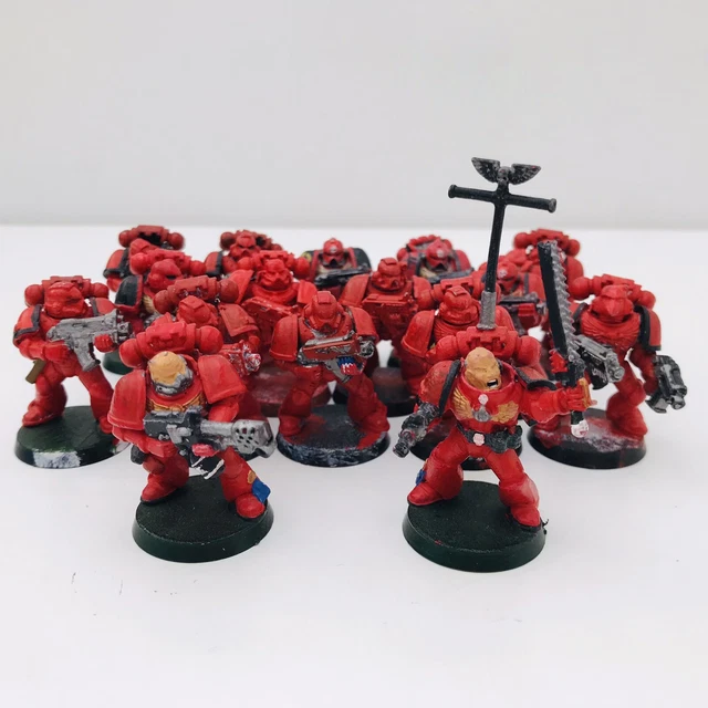 WARHAMMER 40K ASTORATH The Grim Blood Angels Space Marines ben dipinti ...