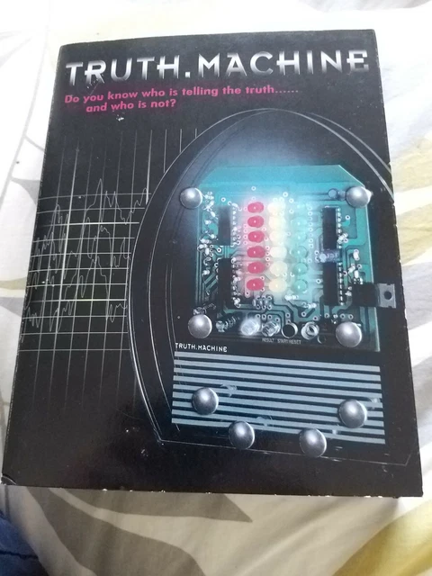 TRUTH MACHINE ELECTRONIC 80s 90s TM10 Feldstein rare collectable ...