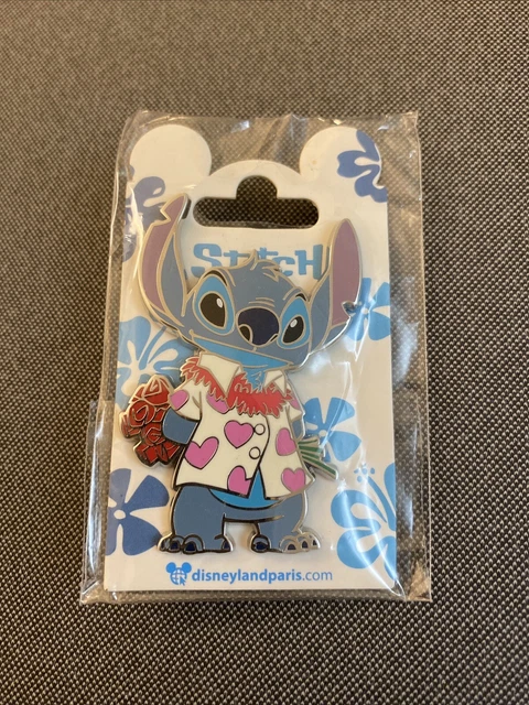 T-SHIRT DISNEY DLP DLRP Disneyland Paris Lilo And Stitch Heart Pin ...