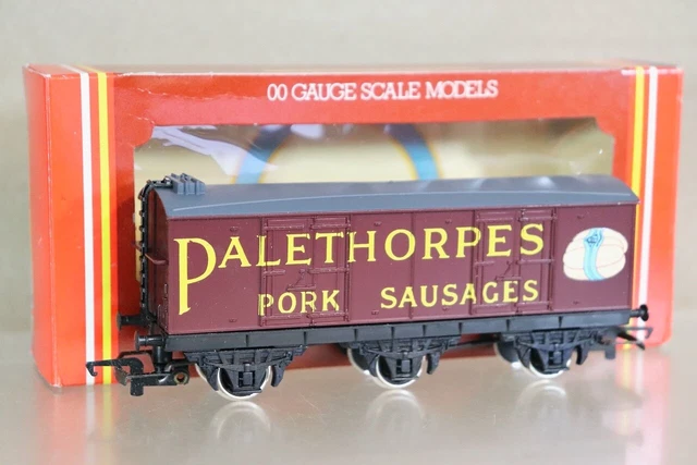 HORNBY R433 PALETHORPES PORK SAUSAGES 6 WHEEL VAN WAGON MINT BOXED of £ ...