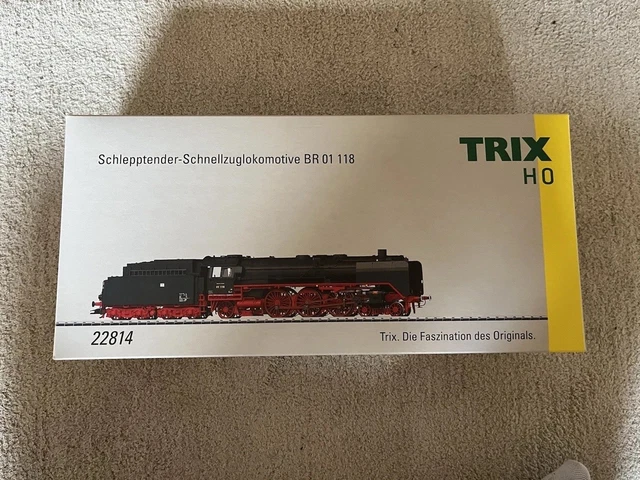 TRIX H0 22814 Schlepptender-Schnellzuglokomotive BR 01 118 EUR 200,00 ...