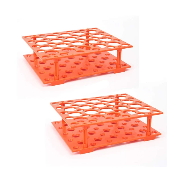 50-HOLES CENTRIFUGE TUBE Rack - Detachable Lab Test Tube Rack for 10ml ...