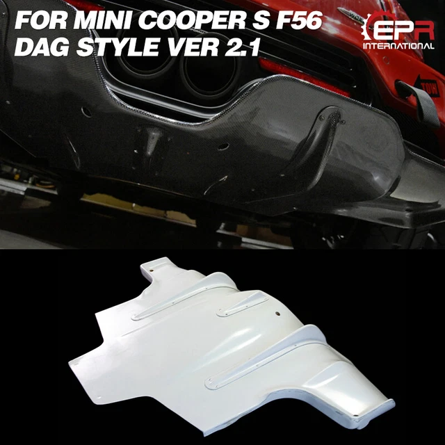 FRP UNPAINTED DAG Style Rear Bumper Under Diffuser For Mini Cooper S ...