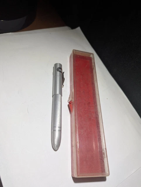 VINTAGE FLO-MASTER FELT Tip Pen By Esterbrook "Cado" Model Used W/ Case ...