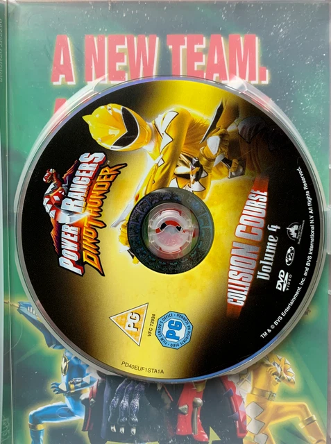 POWER RANGERS DVD Dino Thunder - Collision Course Vol.4 Culte Enfants ...