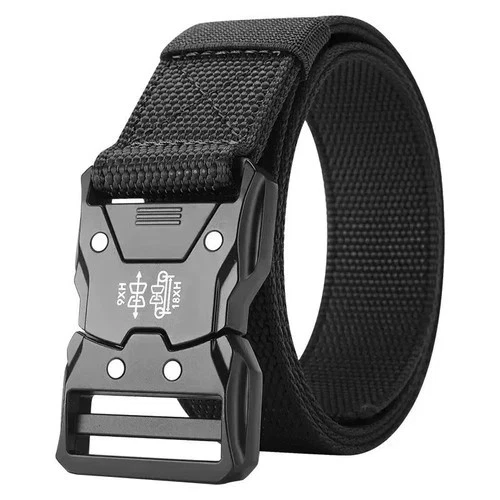 QUICK RELEASE BUCKLE Military Trouser Belt Camo Army Tactical Webbing ...