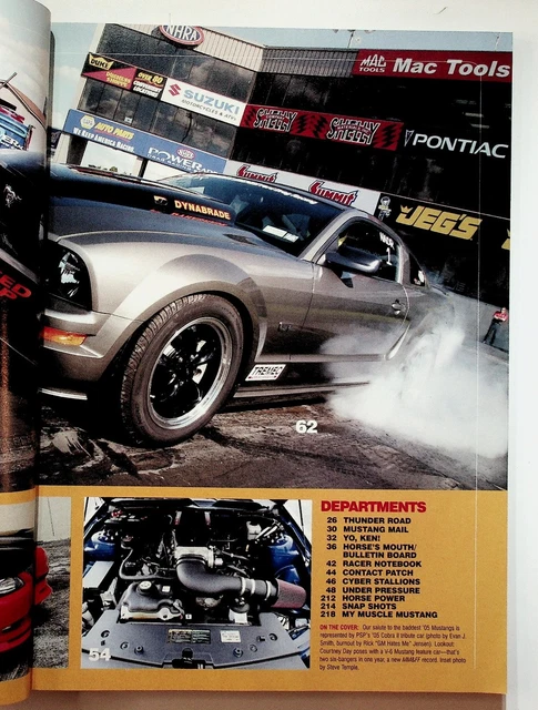 MUSCLE MUSTANGS & Fast Fords Magazine Feb 2006 Vol 19 Issue 2 Cobra II ...