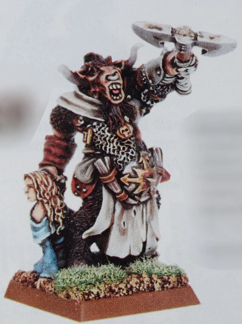 MORDHEIM BEASTMEN RAIDERS Lord / Champion: Warhammer Chaos Beastman ...