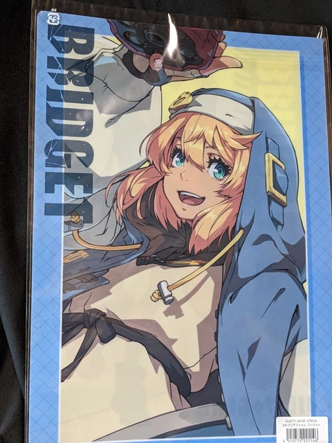 BRIDGET DOSSIER TRANSPARENT Guilty Gear Strive Special Limited A4 comme ...