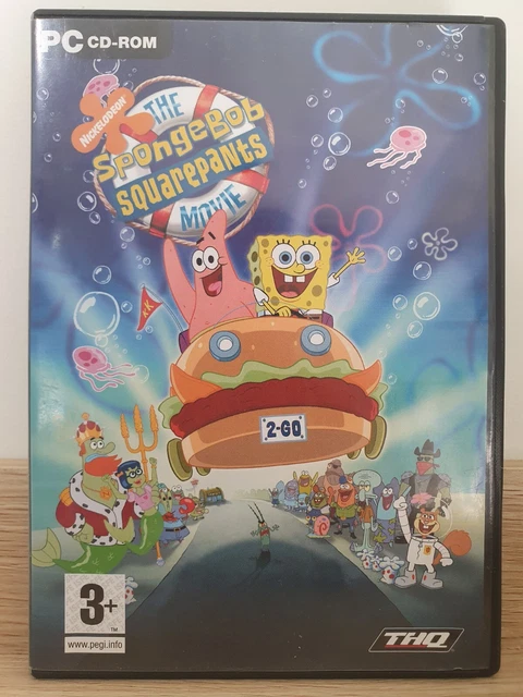 THE SPONGEBOB SQUAREPANTS Movie PC Game 2004 Nickelodeon CD-Rom - Free ...