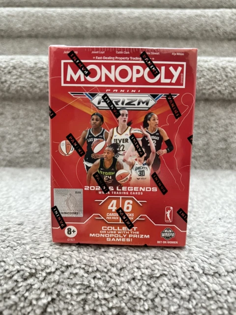 2024 PANINI PRIZM Monopoly WNBA Booster Box Caitlin Clark RC IN HAND ...