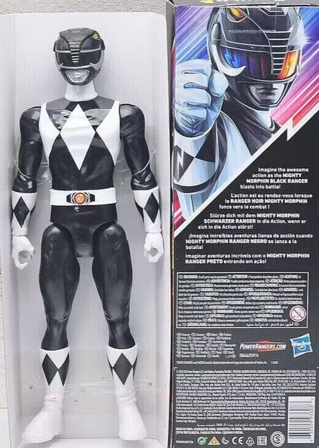 HASBRO POWER RANGERS Mighty Morphin BLACK Ranger Action Figure (NEW ...