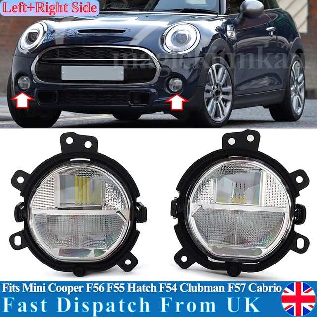 FOR MINI COOPER F54 F55 F56 F57 LED Fog Light Front Bumper Lamps Left ...