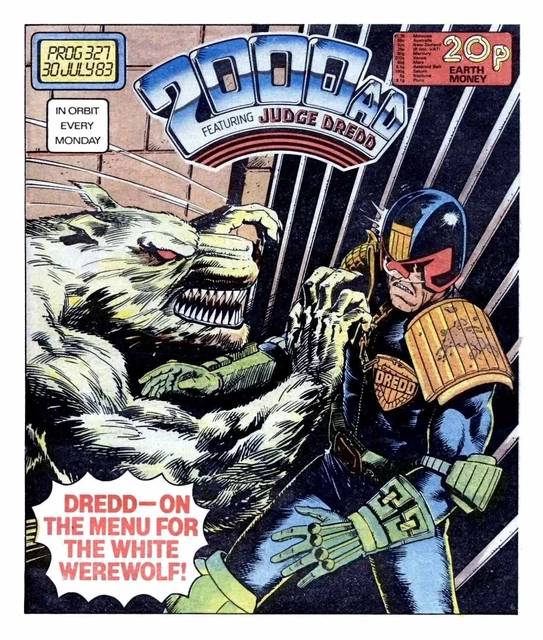 2000AD PROG 327 Judge Dredd Comic Book Issue Very Good to Excellent ...