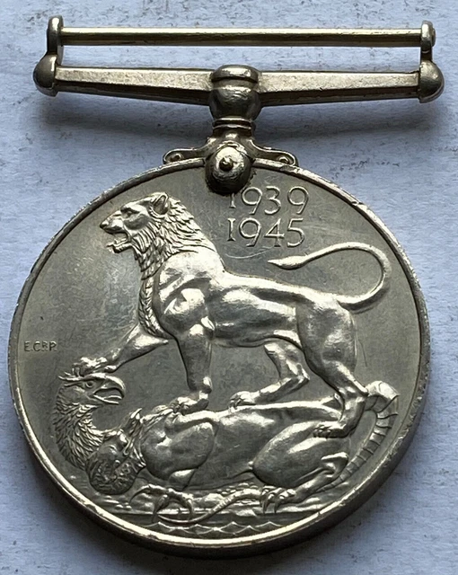 ORIGINAL MEDAILLE 2. Weltkrieg, 1939-1945 2. Weltkrieg britische & Commonwealth Kriegsmedaille ...