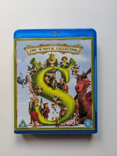 SHREK: THE 4-MOVIE Collection Blu-ray Boxset VGC 2001 $38.50 - PicClick AU