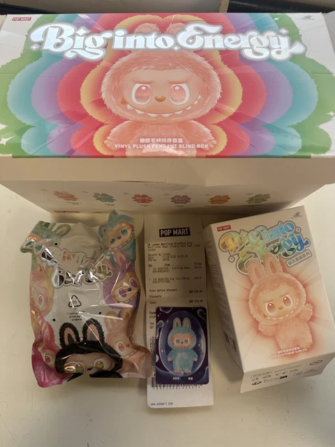 LABUBU - HOPE - Big Into Energy - Pop Mart Confirmed Blind Box 💙 £1.13 ...