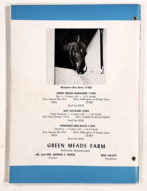 1963 MAR THE MORGAN HORSE Riding BREEDING Horse Shows CLUB NEWS ...