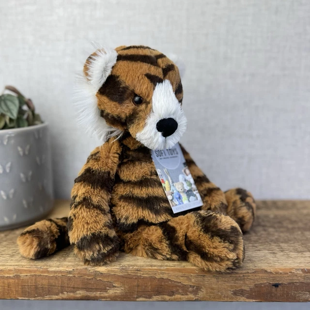 JELLYCAT WUMPER TIGER - Super Soft Orange Floppy Tiger Soft Toy Retired ...
