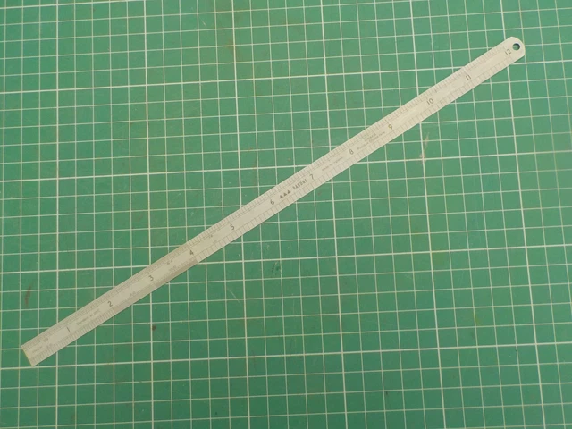 VINTAGE RABONE NO.64FR. 12 Inch Rule Tool £2.99 - PicClick UK