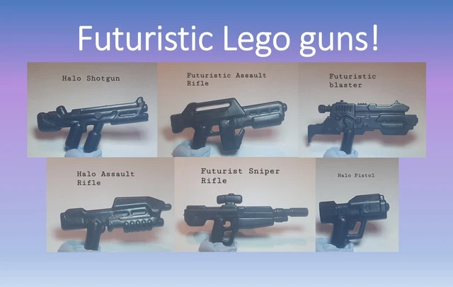 LEGO WORLD WAR guns for minifigures - realistic, great quality! Sten ...