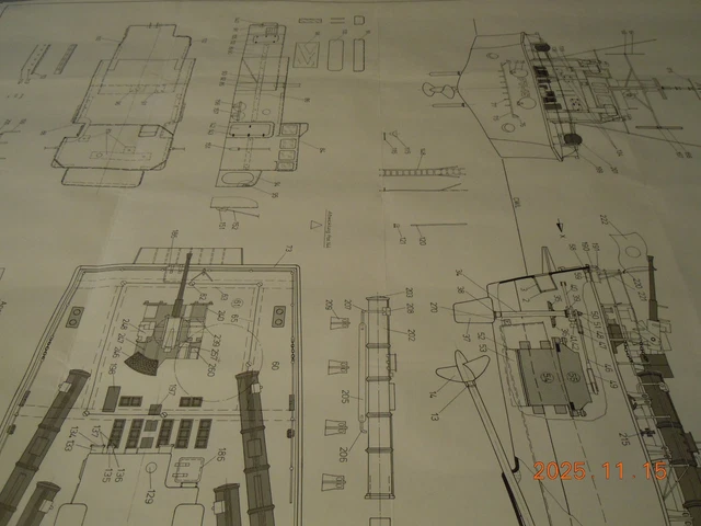 ROBBE RC TORPEDO Schnellboot PT-15 / Original Robbe Bauplan # 1097 ...