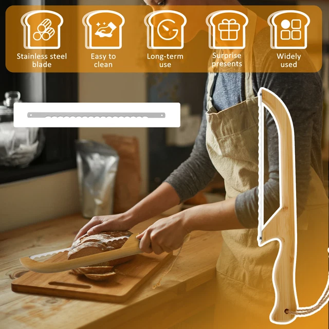 CAKE SOURDOUGH CUTTER Versatile Bread Knife Toast Slice Tool for ...